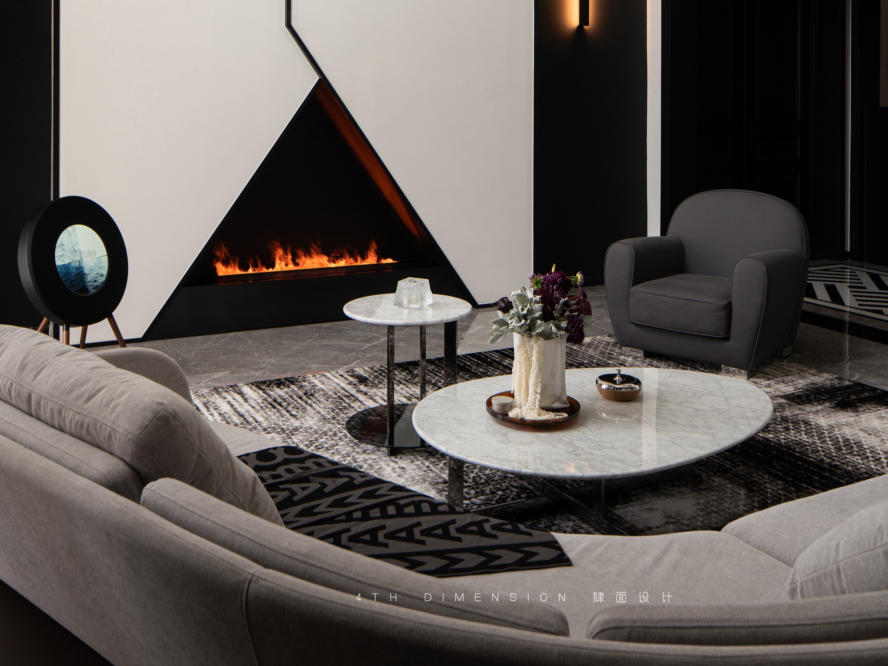 庆隆高尔夫山外山500平|别墅_4th肆面设计蓓蓓-站酷ZCOOL