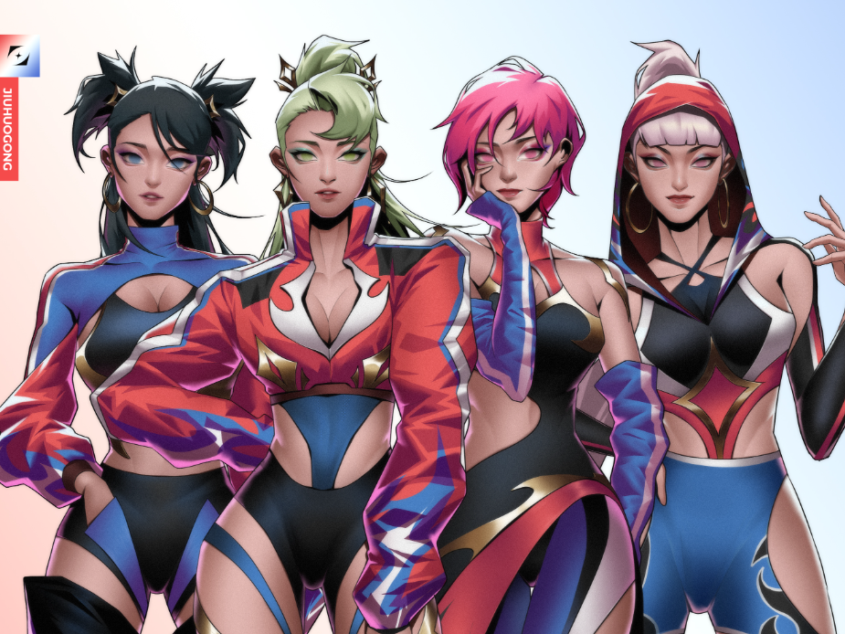 2023九火宫虚拟女团-FANTSAY_柴霖霖-站酷ZCOOL