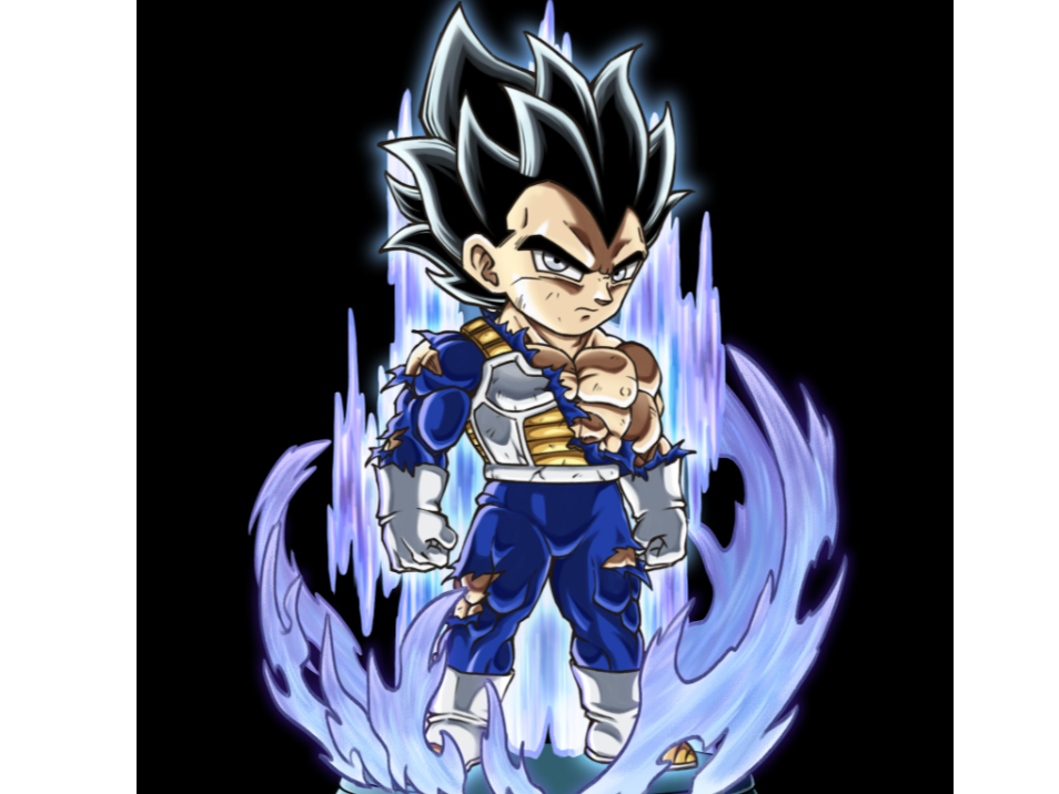 龙珠超GK雕像 手办 自在极意功贝吉塔_亿个画手-站酷ZCOOL