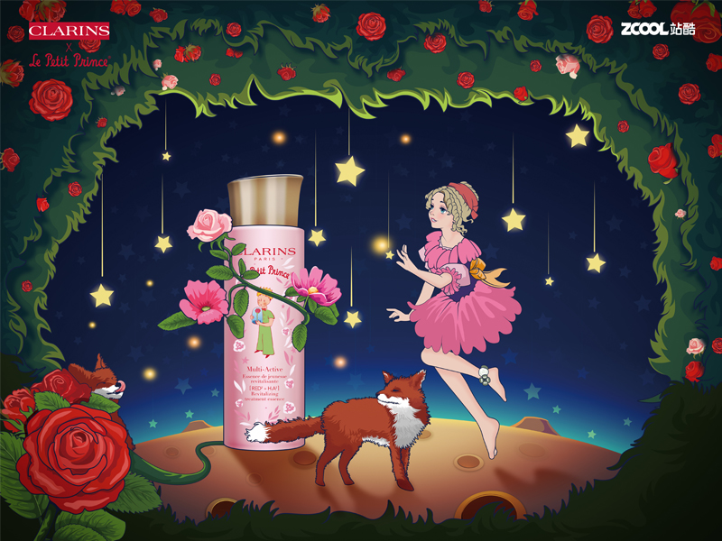 邂逅#粉嫩多巴胺少女#梦幻的美妙际遇_暴力鸟SUPER-站酷ZCOOL