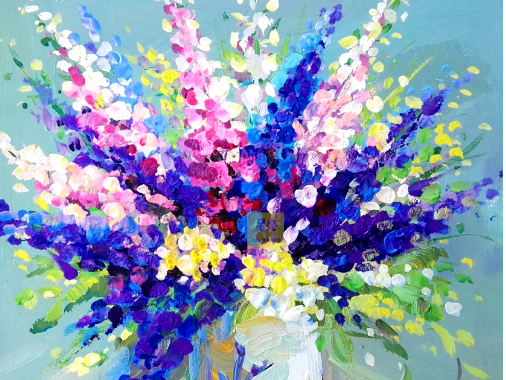 色彩花卉_星亮绘画art-站酷ZCOOL