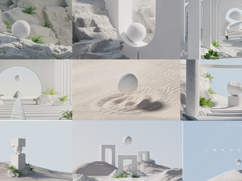 Emanation-简约小球（动态设计）_不做梵高_-站酷ZCOOL