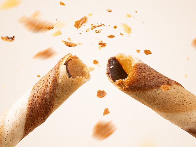 Nice Pia｜巧克力提拉米苏威化卷饼干｜左寒文化_LeftStudio-站酷ZCOOL