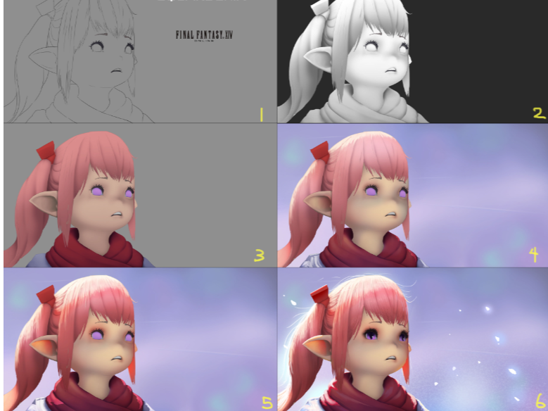 拉拉肥 Ao画法步骤_战神3-站酷ZCOOL