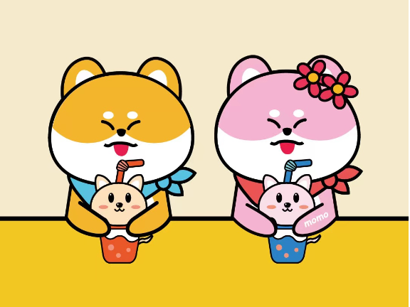 柴犬一家亲_momo葵-站酷ZCOOL