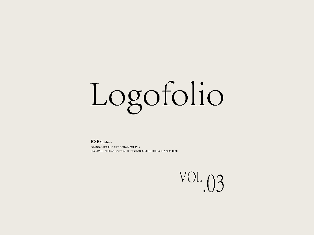 Logofolio — Vol. 03_EYEstudio-站酷ZCOOL
