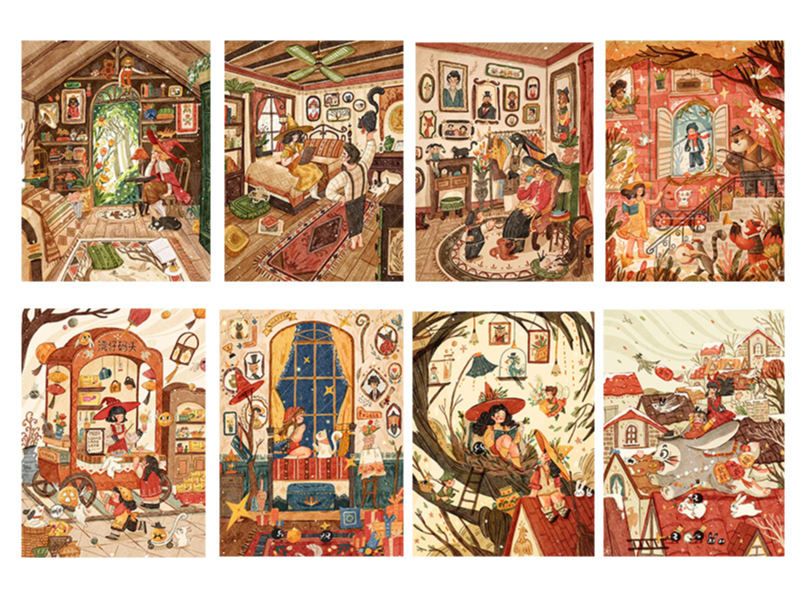 近期作品整理-品牌合作图+练习_Folala一二-站酷ZCOOL