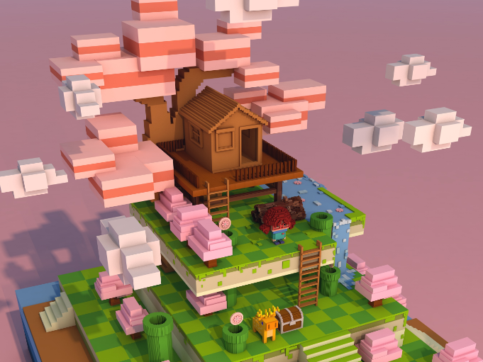 第一堂课像素的世界_莱蒙ZHOU-站酷ZCOOL