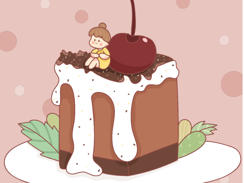 蛋糕_GANIU-站酷ZCOOL