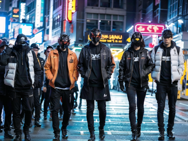 赛博街头01_LUO络绎-站酷ZCOOL