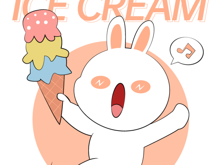 夏日冰激凌_zmzzmz-站酷ZCOOL