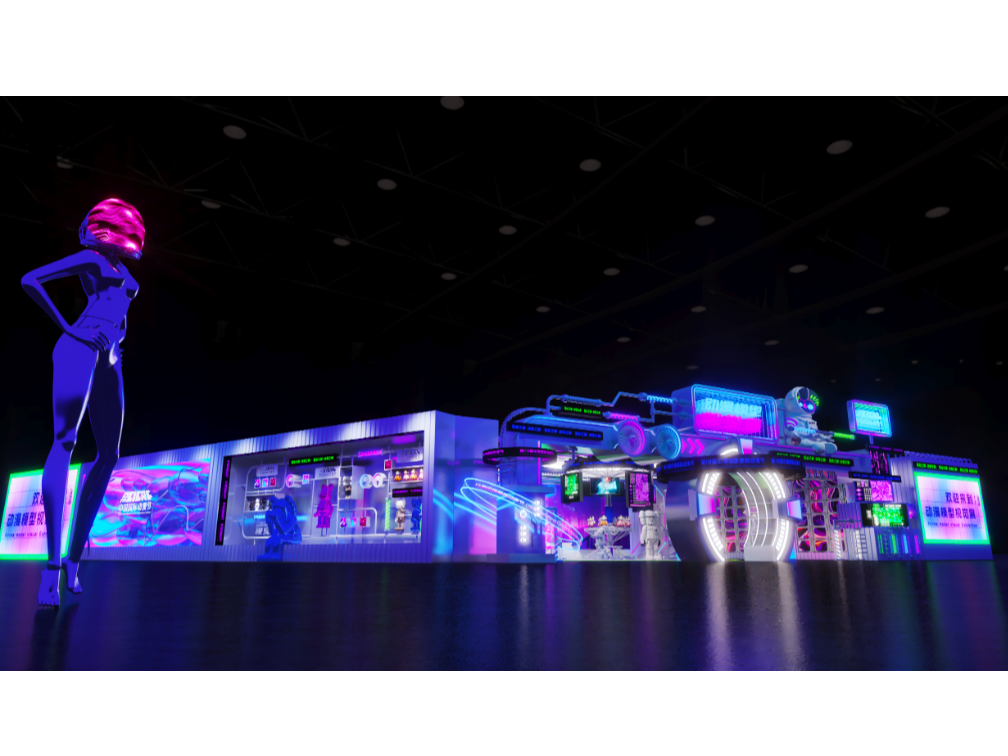 中国国际动漫节动漫模型视觉展ak压qiang杨吉光 站酷zcool