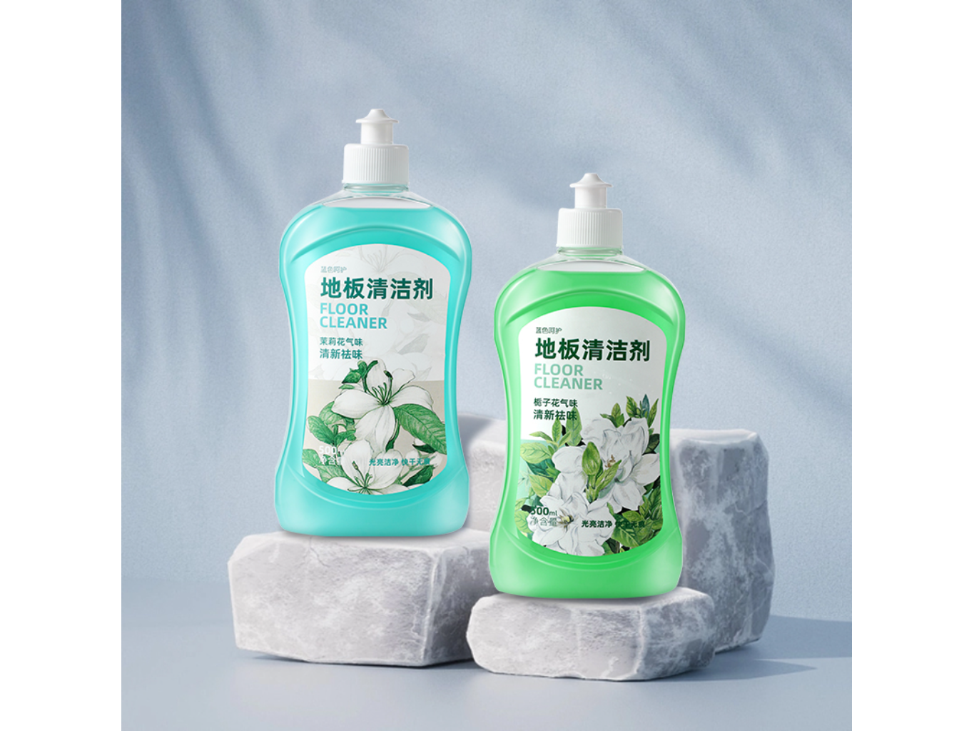 1688地板清洁剂案例分享_A梁小侠视觉设计-站酷ZCOOL