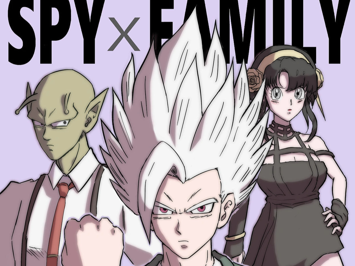 随机绘画挑战！龙珠+间谍过家家=？？？ _宅小匪-站酷ZCOOL