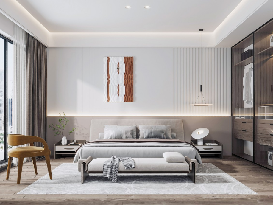 现代简约打造温馨小屋_1992效果图小李-站酷ZCOOL