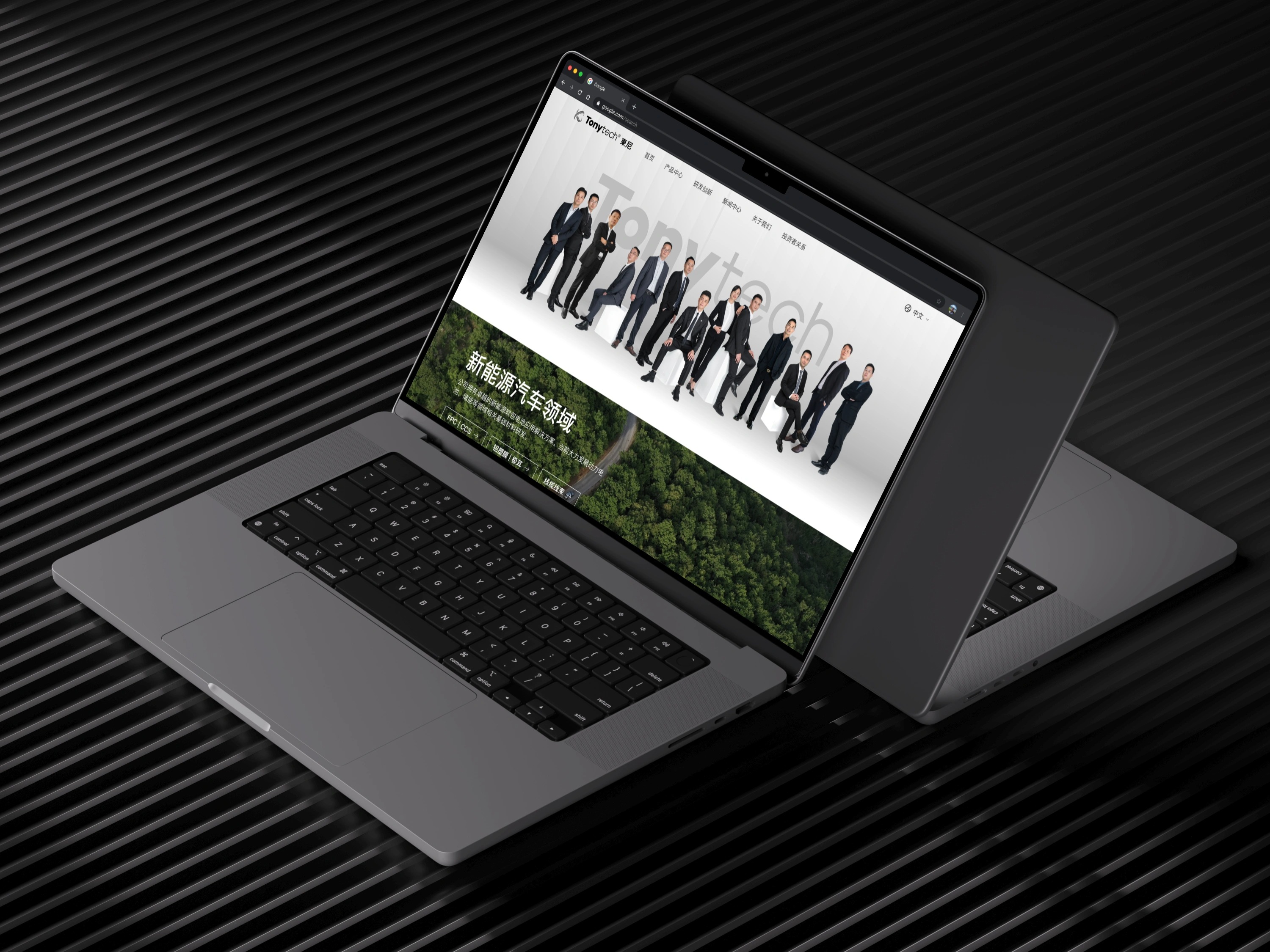 Tonytech 企业官网设计与开发_蔻赞设计-站酷ZCOOL