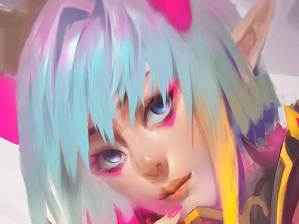 【边缘行者】露西&瑞贝卡万圣节同人_霖曦LINXI-站酷ZCOOL