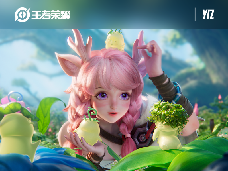 王者荣耀 · 云梦有灵 2024年度版本CG_一只YIZ-站酷ZCOOL