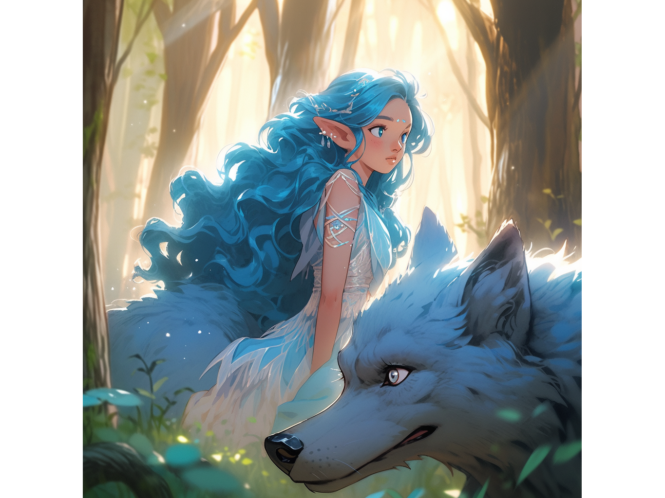 狼族美少女_Sofia小莹-站酷ZCOOL