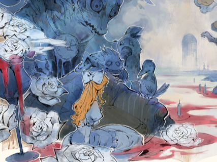 Alice in the Nightmare (part.1_EllieWen原创-站酷ZCOOL