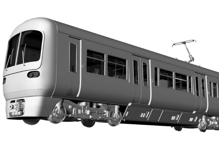 2段地铁列车设计模型_3D小白-站酷ZCOOL