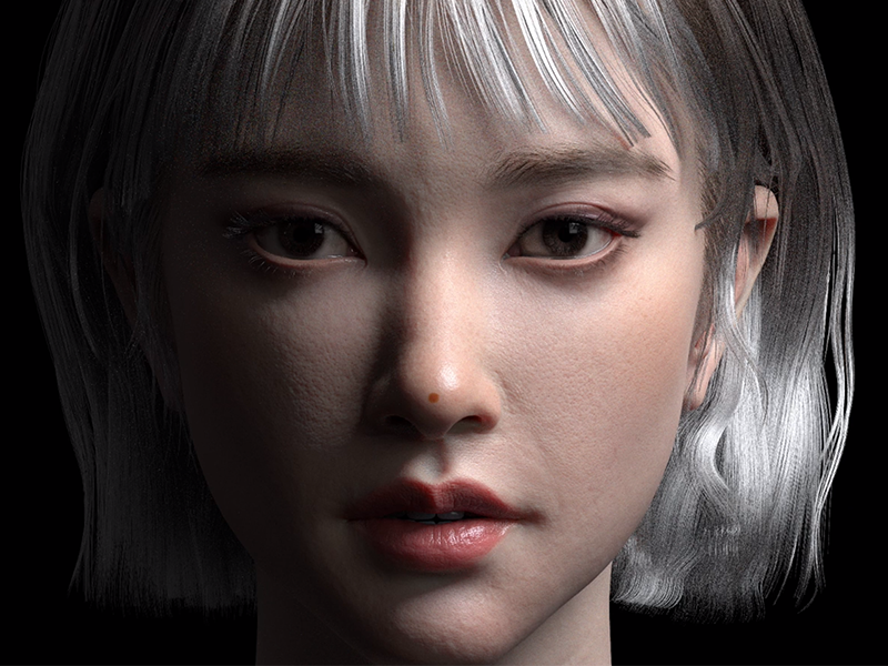 虚拟角色添加皮肤细节技巧 ZB做不到MAYA节点轻松搞定_小危CG-站酷ZCOOL