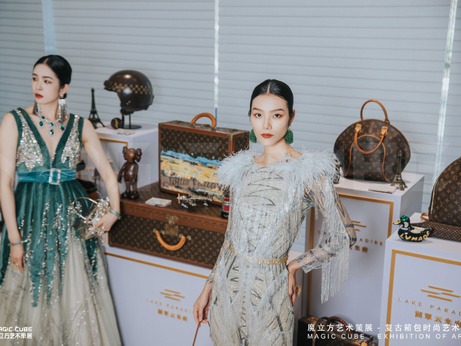 浙江杭州 西房集团中天美好 LV路易威登箱包艺术展_RealM-站酷ZCOOL