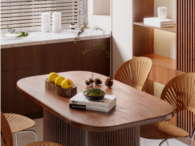 现代中古风大平层_DK丨021-站酷ZCOOL