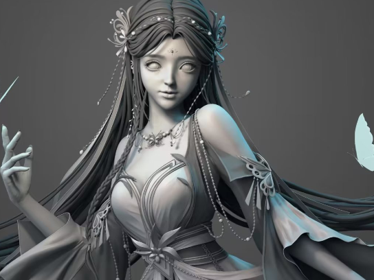 古风碧瑶小姐姐，仙气飘飘~_依古奈斯eugin-站酷ZCOOL