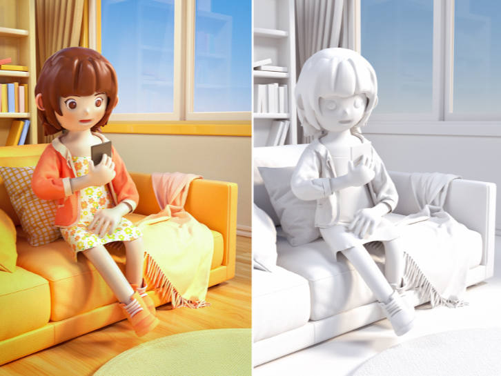 IP人物场景练习_Emily爱米粒的爱-站酷ZCOOL