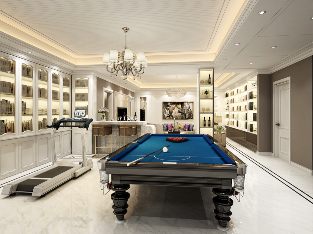 北辰.红橡墅430㎡_王慧婷室内设计-站酷ZCOOL