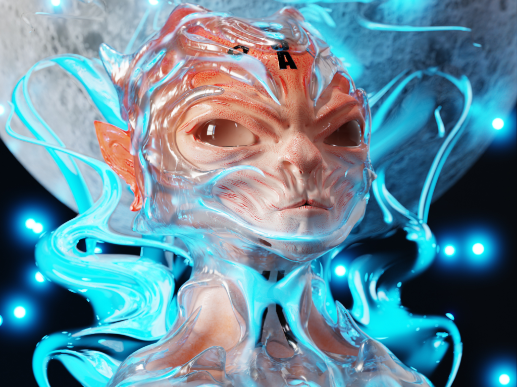 NFT| Alien ASA#夜光_AlienASA-站酷ZCOOL