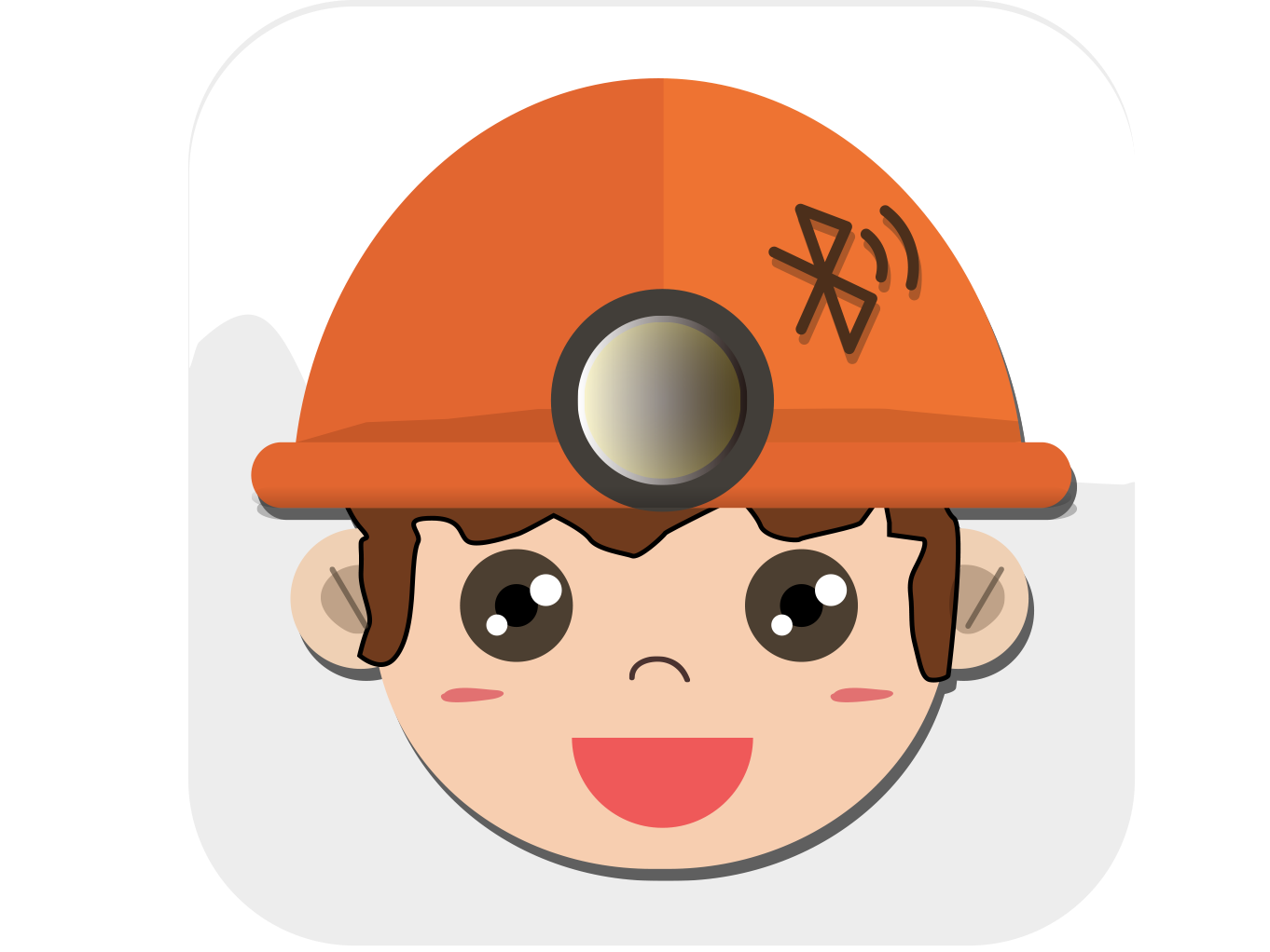 APP图标-矿压蓝牙APP_李白拜的CJ-站酷ZCOOL