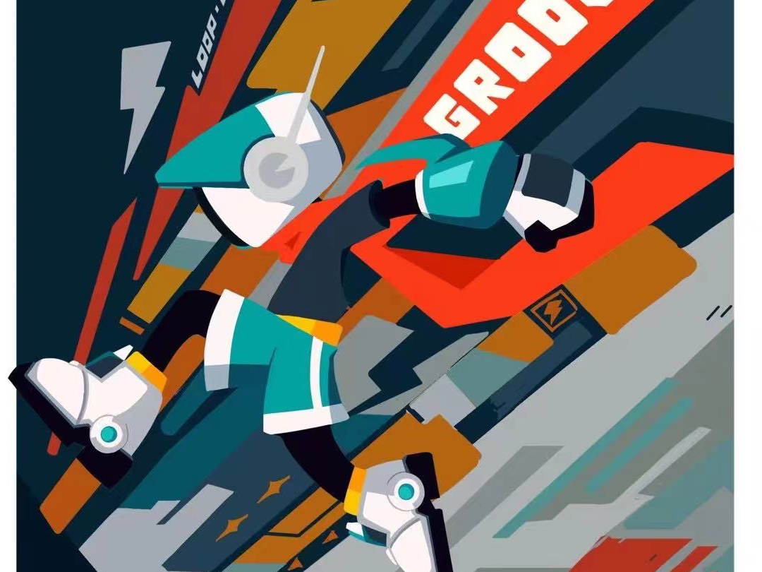 个人oc作品monkey-loop_李纳豆MMONKEY-站酷ZCOOL