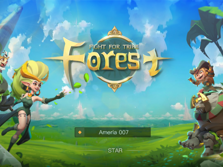 游戏UI- Q版Forest_蟹君-站酷ZCOOL