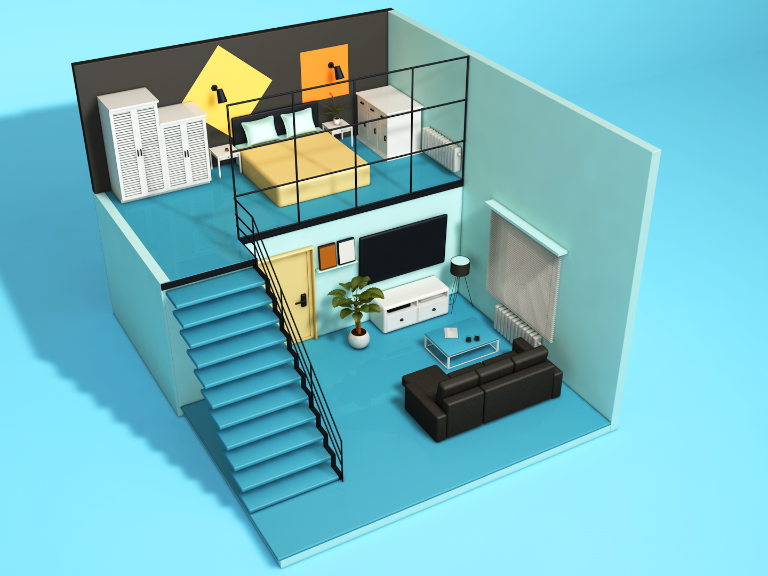 小小的loft_dongmohan9-站酷ZCOOL