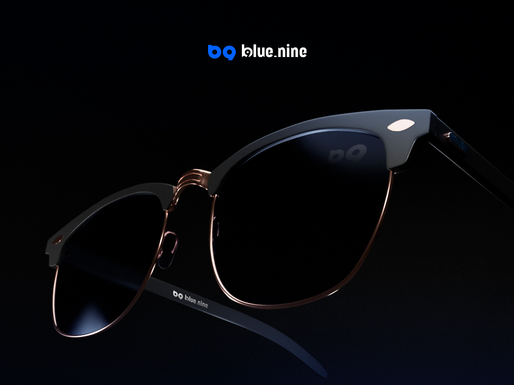 Blue_nine（智能眼镜）商标项目设计_Blackmrk-站酷ZCOOL