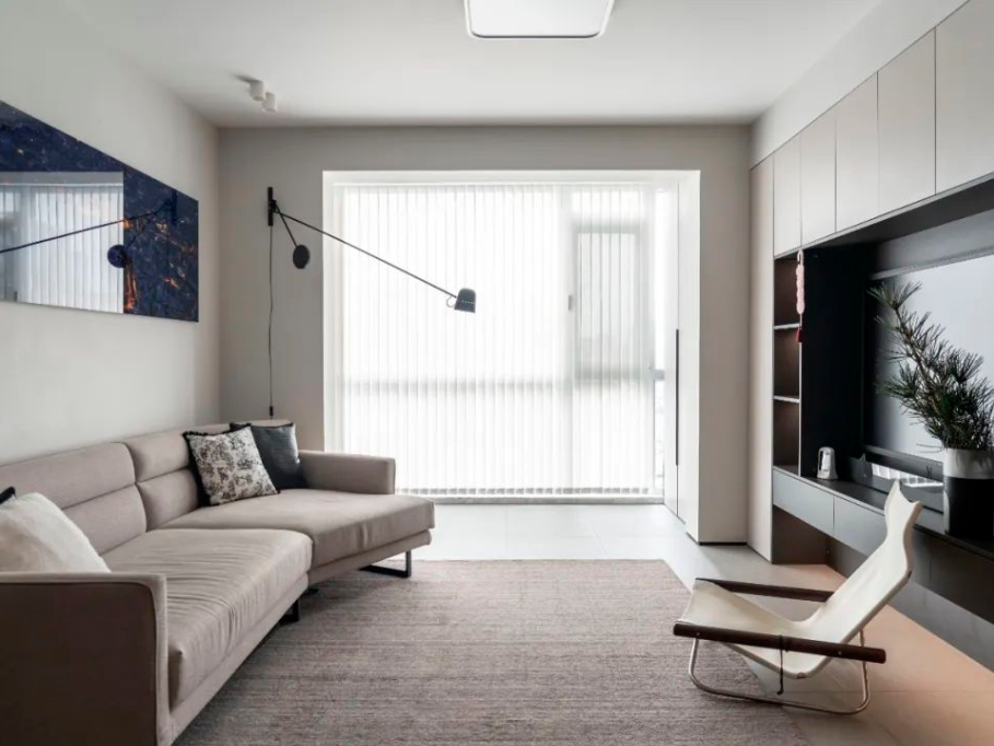 110㎡两室变三室，六口之家依然宽敞舒适！_峰光无限装饰-站酷ZCOOL