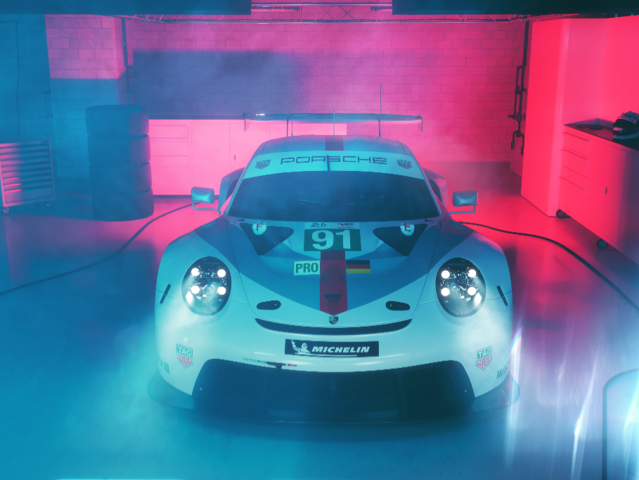 RSR RACING #91#92 FULL CGI_破渲染的-站酷ZCOOL