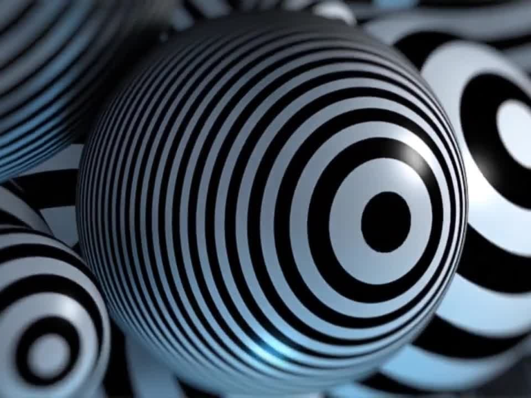 PR模板 | 设计精美3D背景时尚黑白旋转圈标志开场徽标_猿文件网官方账号-站酷ZCOOL