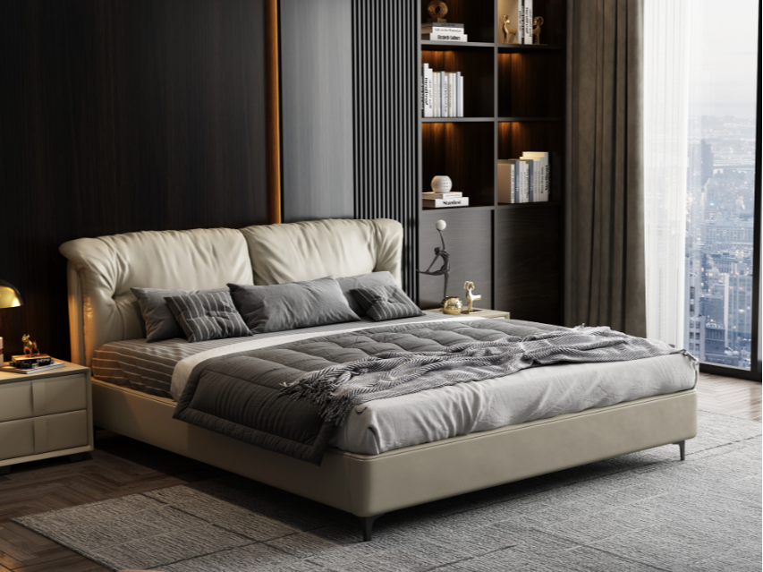 轻奢风床_星熠设计-站酷ZCOOL