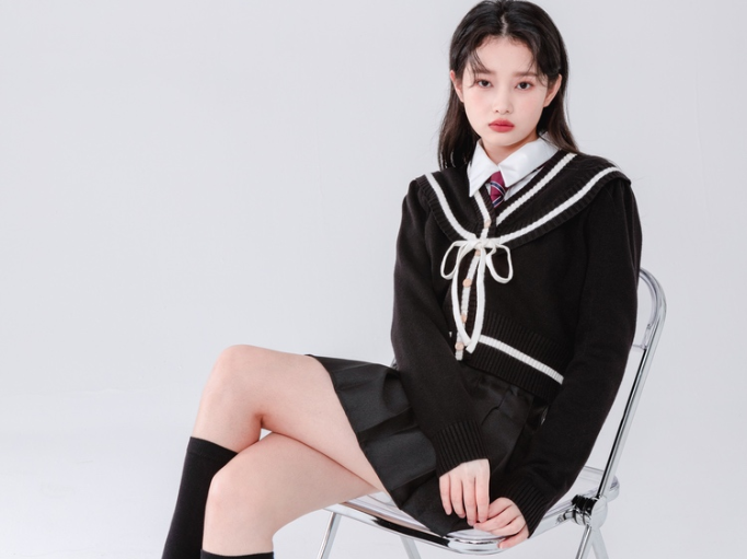 模特拍摄 jk制服拍摄 日系拍摄_北斗摄影-站酷ZCOOL