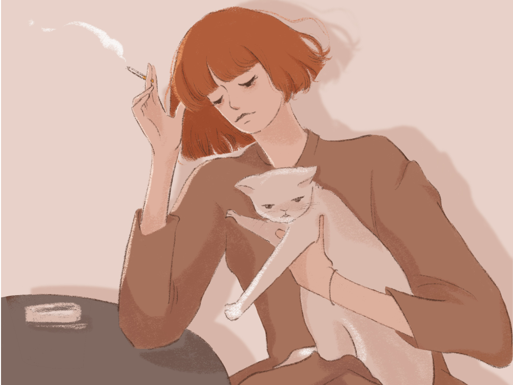 60天插画打卡挑战DAY08_十八碗-站酷ZCOOL