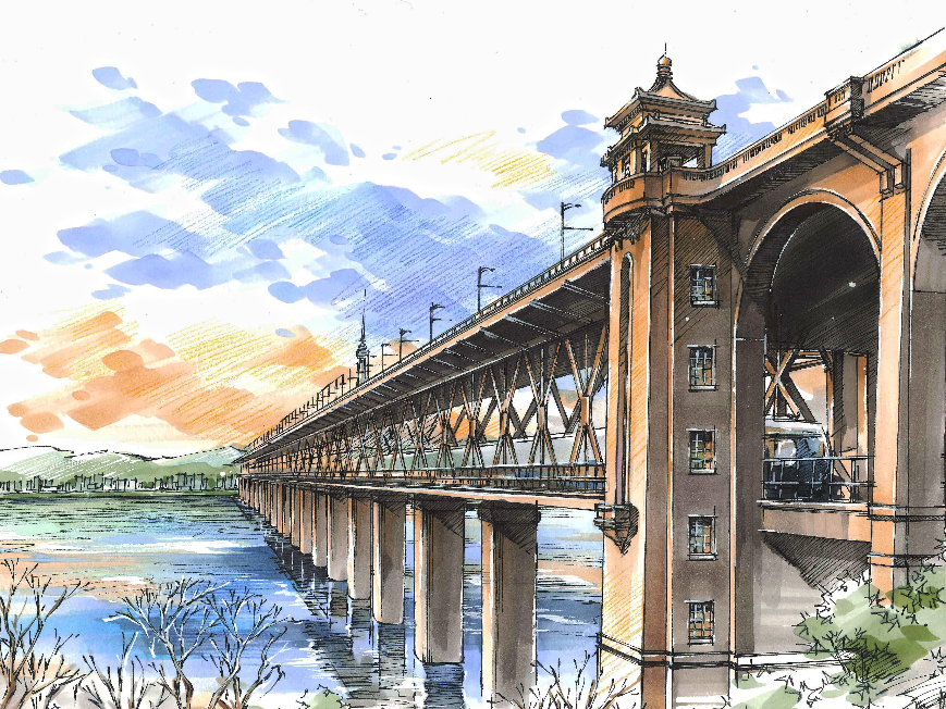 【绘·界】行走在武汉 2_木香子Ivana-站酷ZCOOL