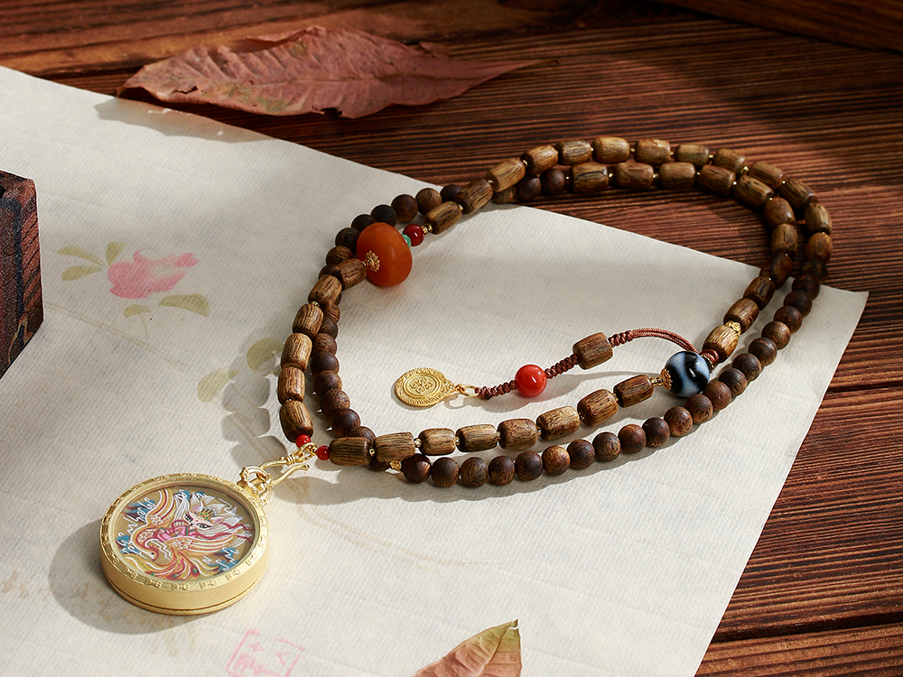 心诚则灵 - 唐卡 九尾狐_zxm_46-站酷ZCOOL