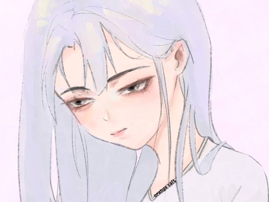 挑战百变头像【day13】_橙子盐-站酷ZCOOL