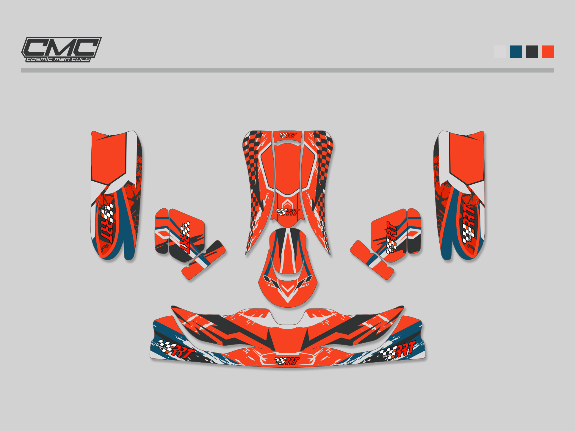 卡丁车-涂装-CRG_魔花DH-站酷ZCOOL