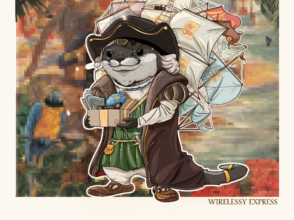 Mr. Otter#10 Brain-Storming-大航海的可能性_Wirelessy阳-站酷ZCOOL