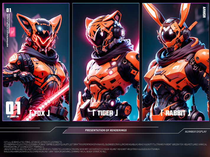 Stable Diffusion｜赛博假面来打系列01｜ _wintion-站酷ZCOOL