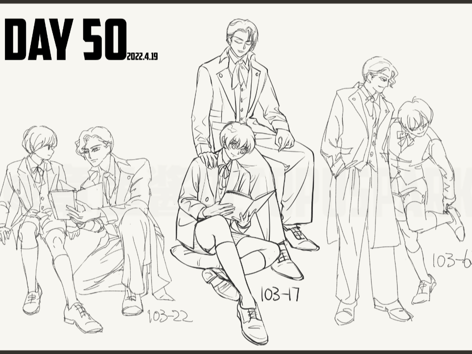 #速写60天挑战赛# Day50@速写班长_章鱼酱油-站酷ZCOOL